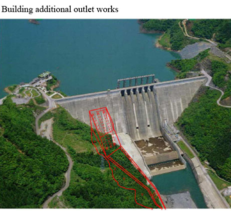 [Japan Water Agency] Sameura Dam's Rehabilitation Project First Dam ...