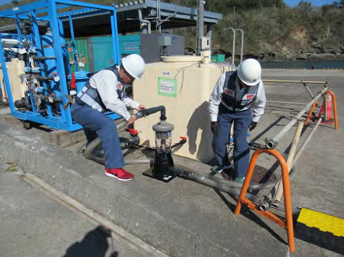 [Japan Water Agency] JWA started water supply support operations on ...